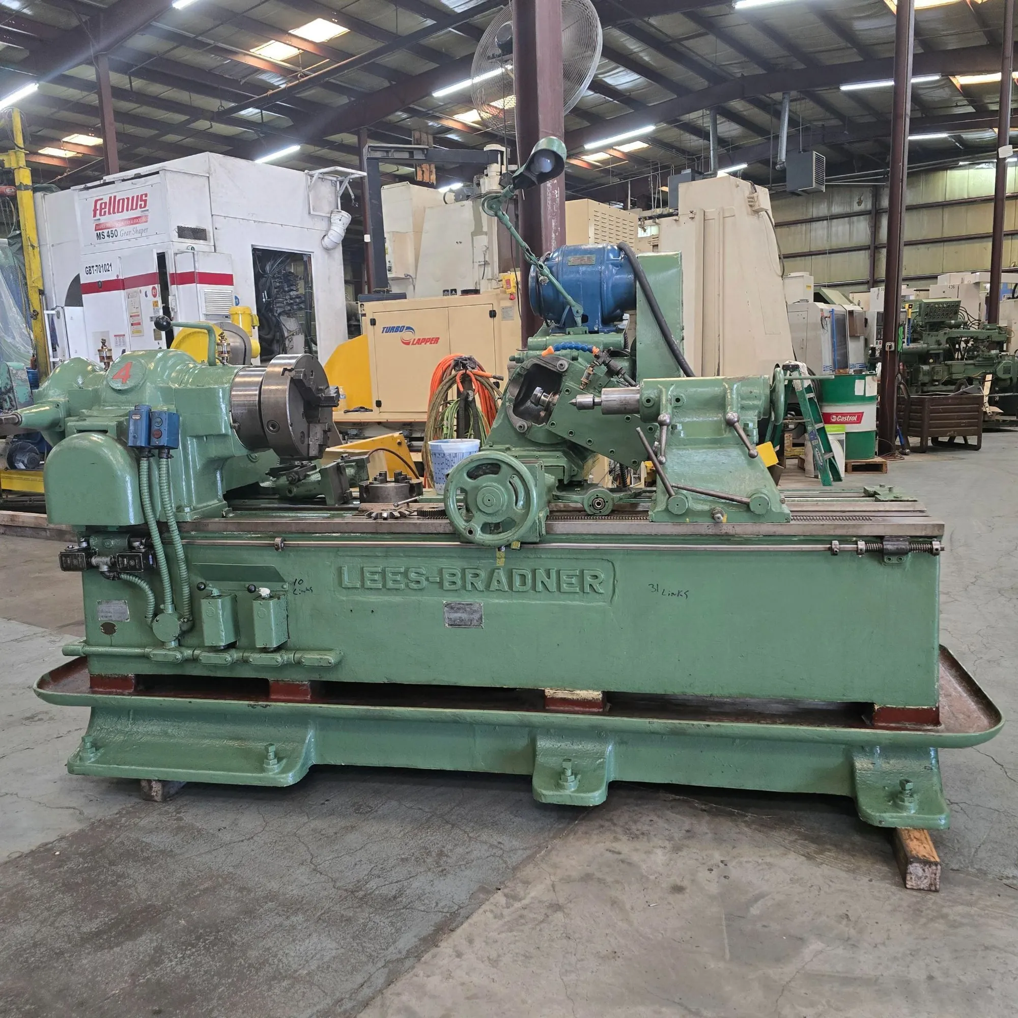 Used LEES BRADNER HT 12x54 GEAR THREAD & WORM MILLERS N/C & CNC ...