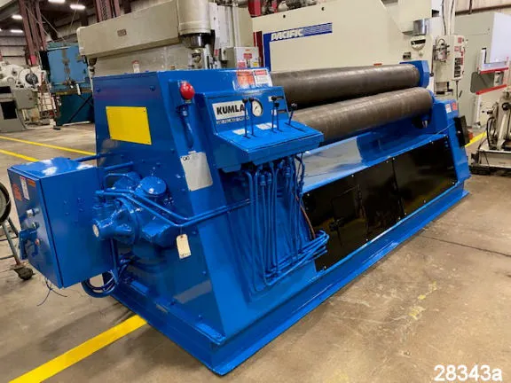 Used 8 Ft. X 5/8" Kumla (Pullmax) Plate Bending Roll #28343 | Kempler ...