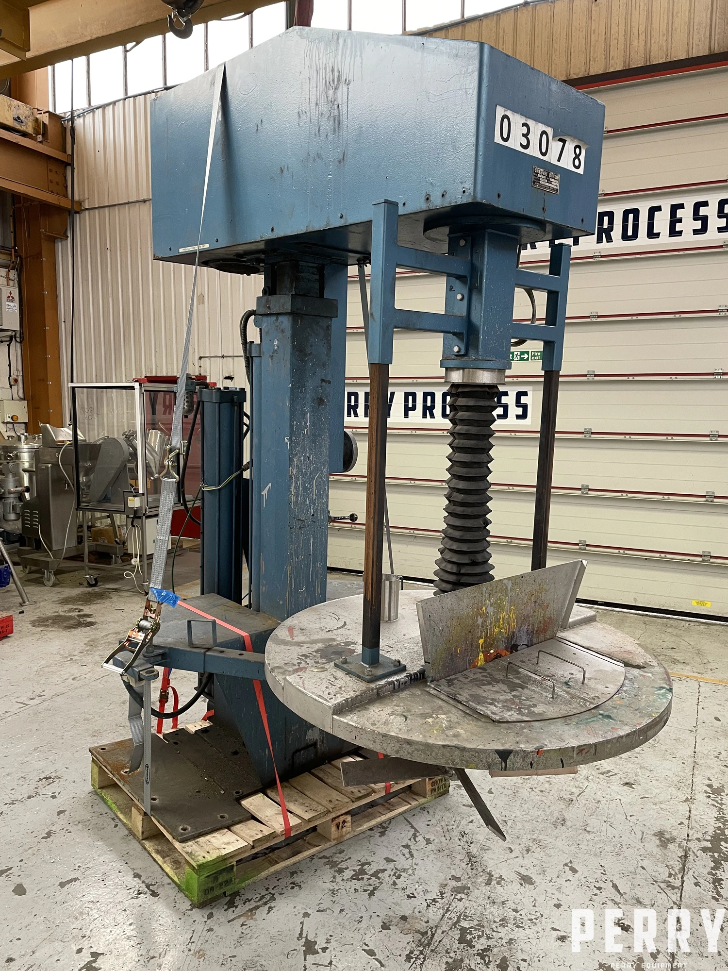 Used Greaves VLS10 Mixer Pony - Change Can L1522 | Perry Equipment