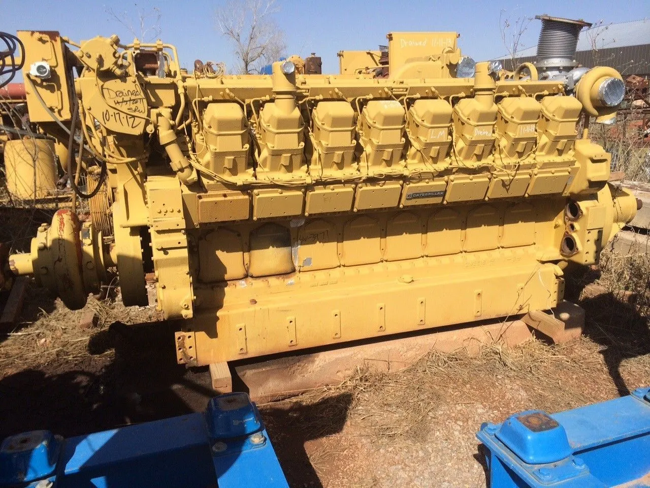 Item# E4457 - Caterpillar 3516 DITA 1350HP, 1200RPM Diesel Power Unit ...