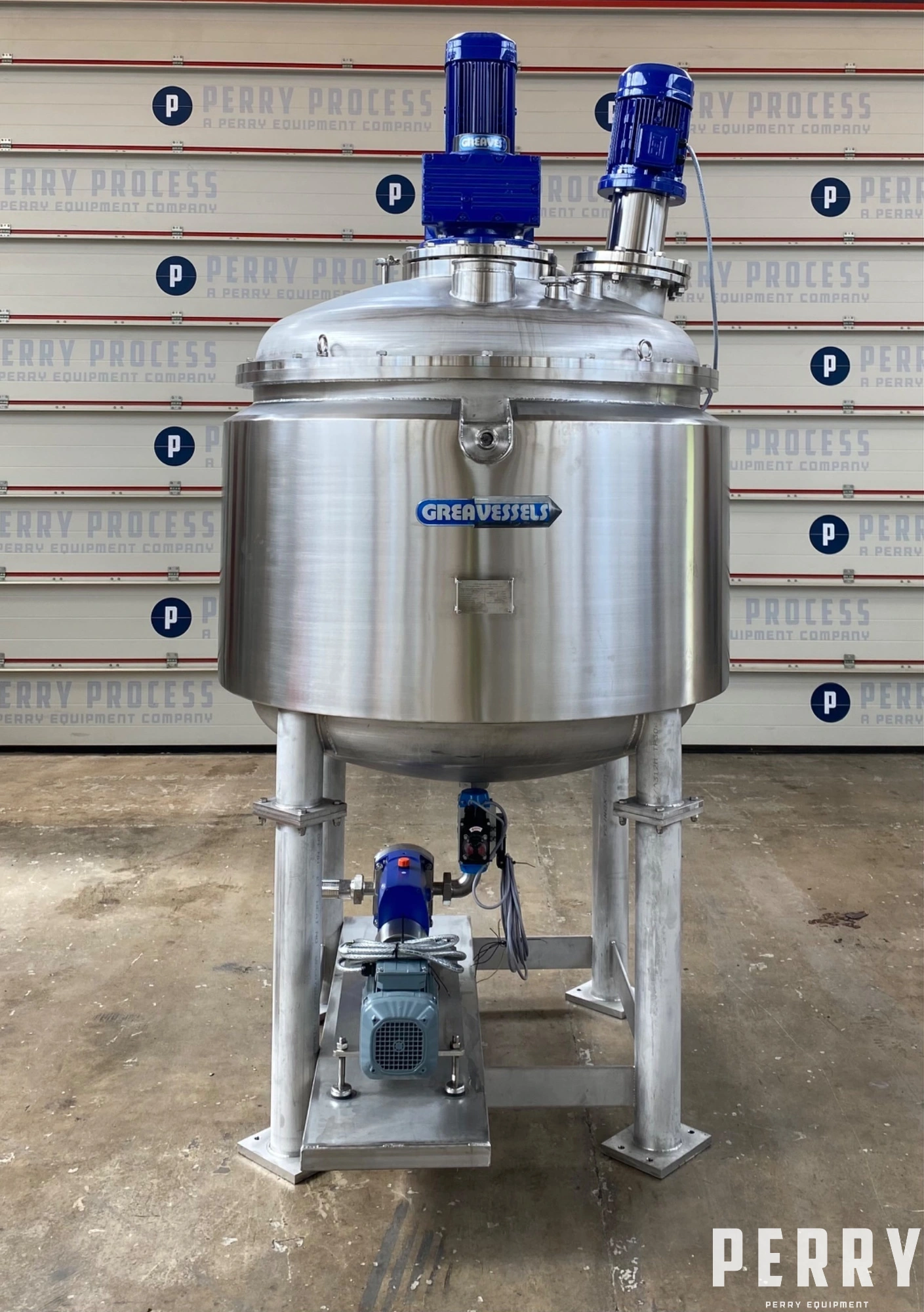 Nuevo 2023 GREAVES 1000L DUAL ACTION MIXER Reactor de presión y ...