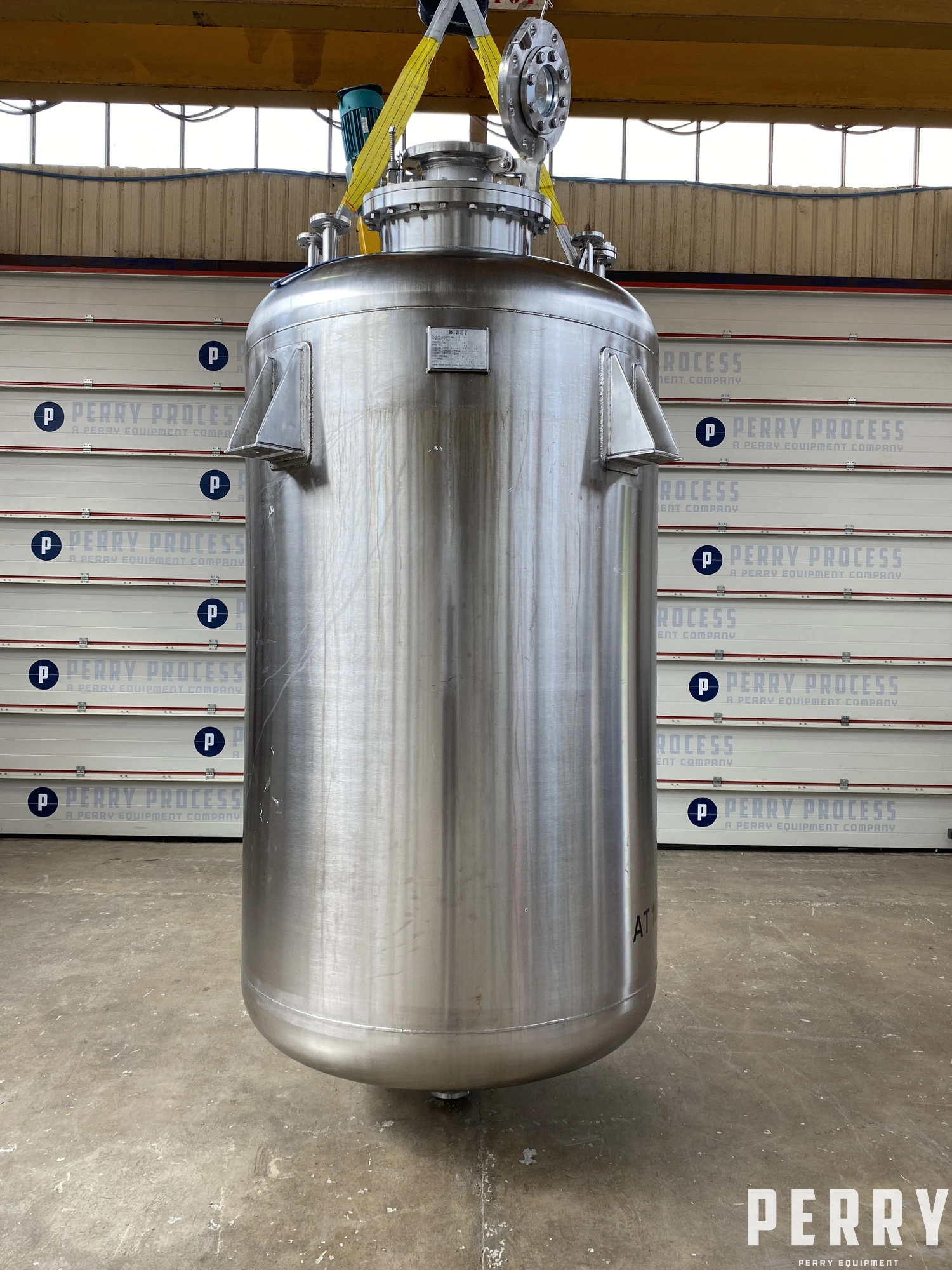 Used BIBBY 3,000 Litre Stainless Steel Tanks L1591-02 | Perry Equipment