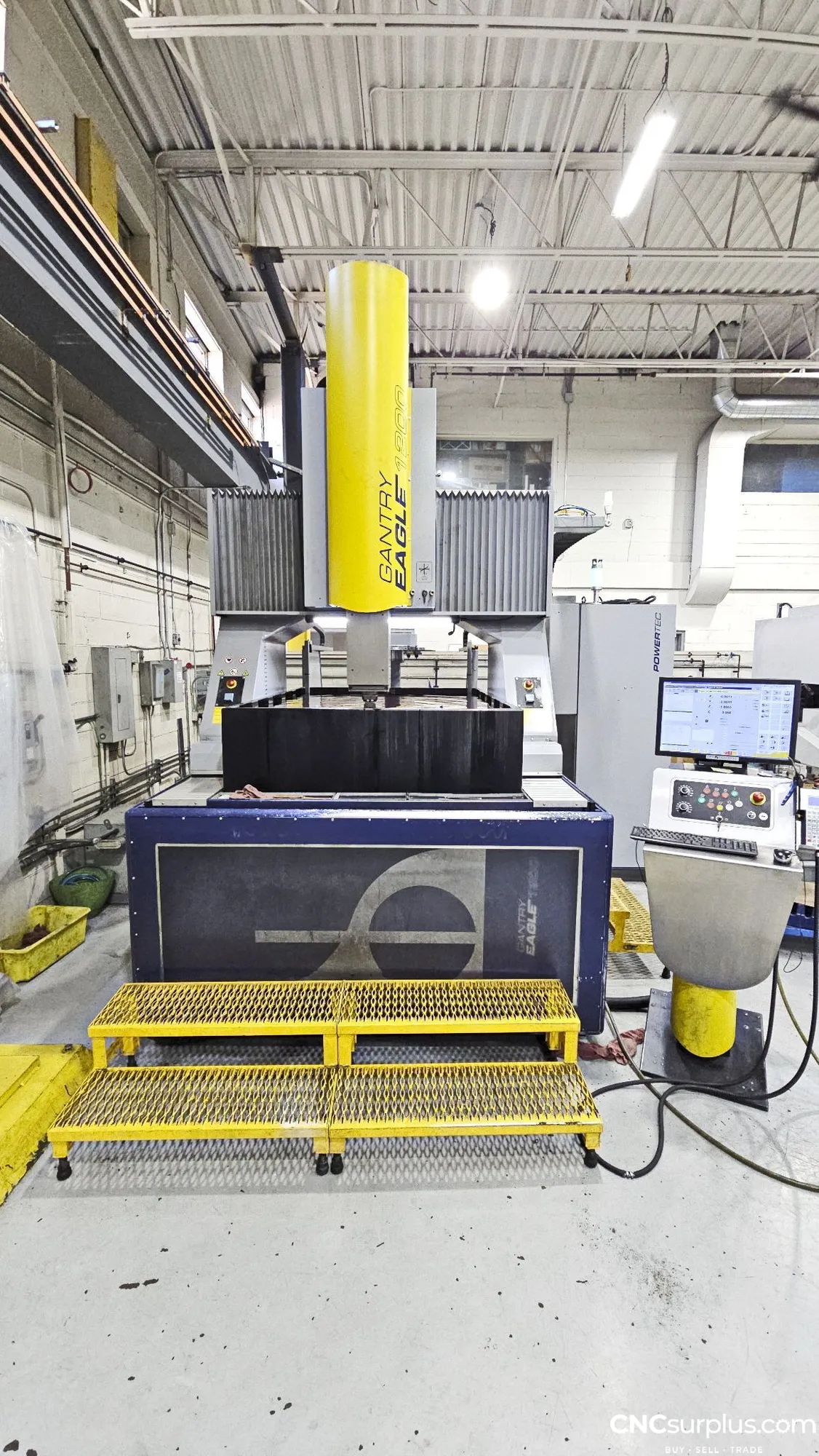 Used 2013 OPS-INGERSOLL GANTRY EAGLE 1200 EDM Sinkers 13757 | CNCsurplus