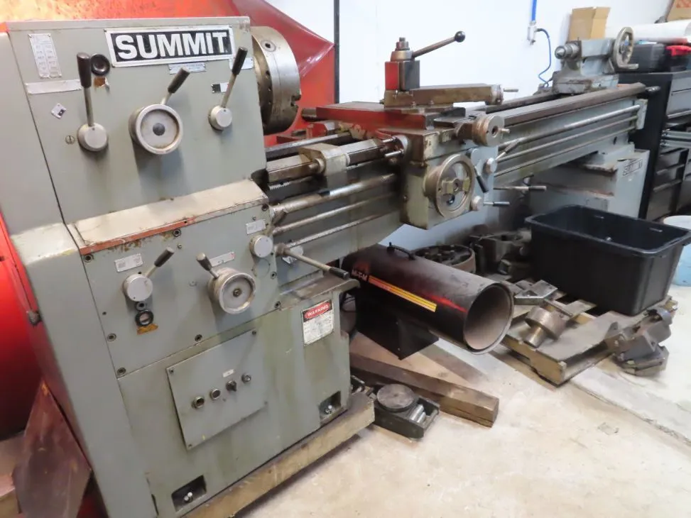 Used 1977 SUMMIT 19-3 X 80 Manual Lathes 2233 | MD Equipment Services LLC