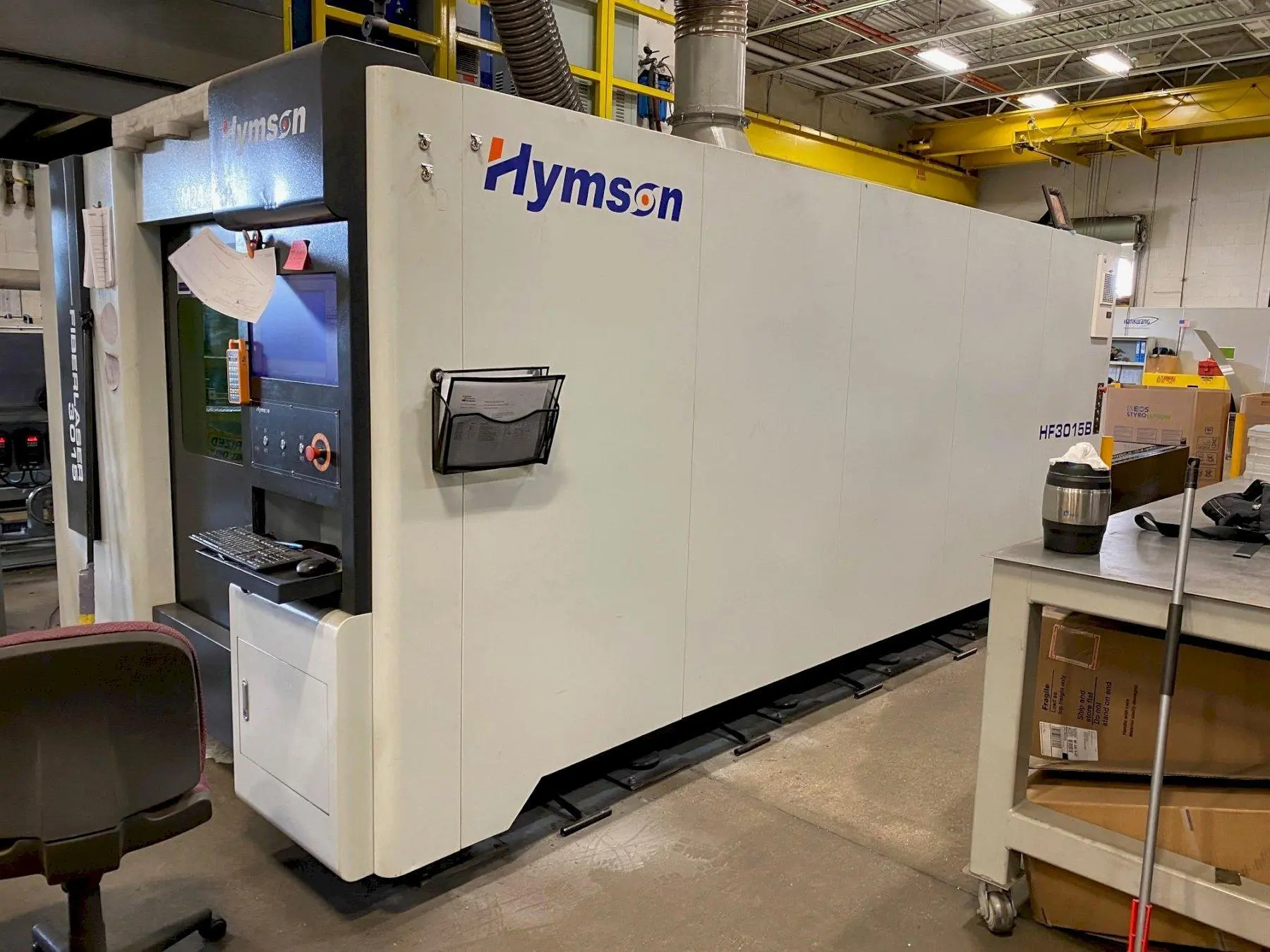 Used 2018 HYMSON HF3015B Laser Cutters 11011 | Westbrook Engineering