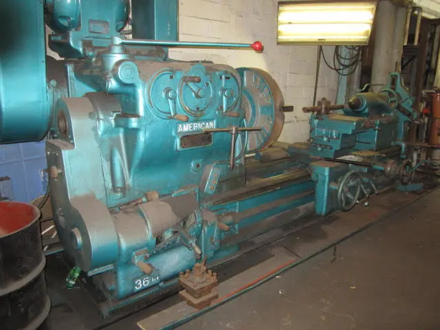 Used AMERICAN 45" X 84" ENGINE LATHE Lathes-Engine 52270 | Asset ...