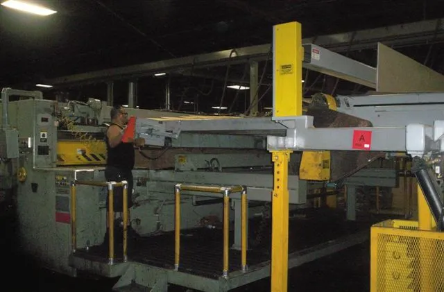 Used LANGSTON Conversion Line, Flexo Folder Gluers FFG-807 | Alpine CS ...