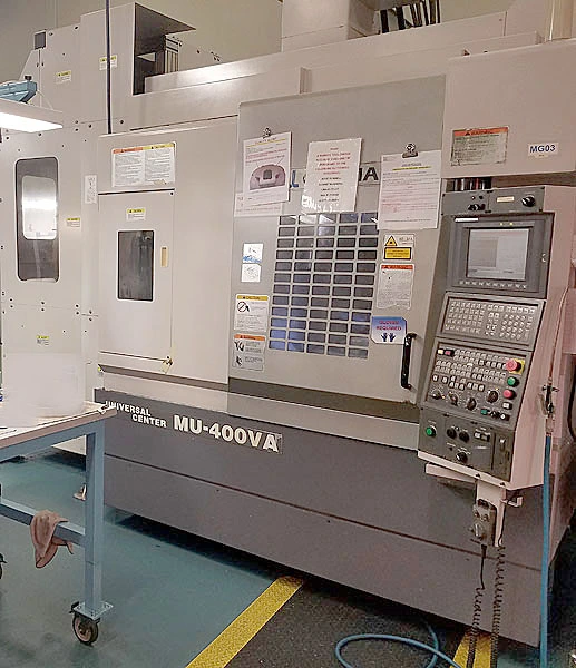 Used 2004 OKUMA MU-400VA Machining Centers, Vertical, (5-Axis or More ...