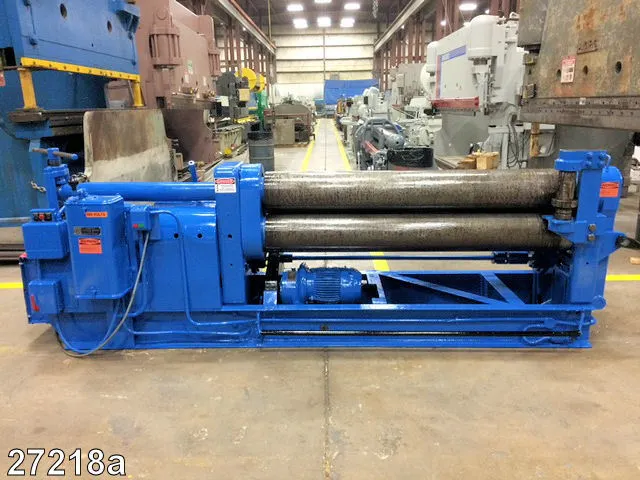 USED 6 FT. X 1/2" STECO PLATE BENDING ROLL #27218 | Kempler Machinery