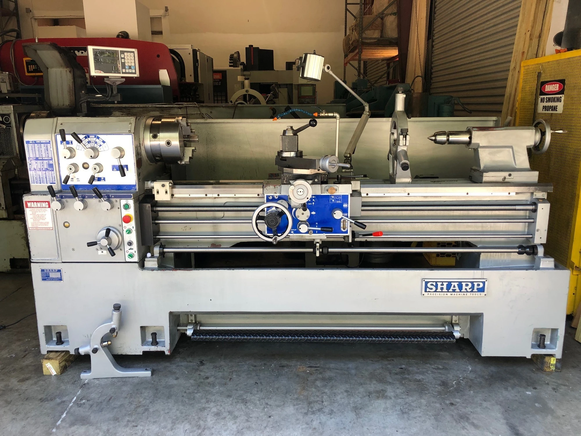 Used SHARP 1860L Engine Lathes 5261 | GMT