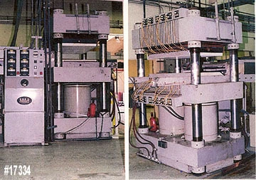 Used PHI UPS/4PS Compression Molding Press 17334 | Kempler Industries