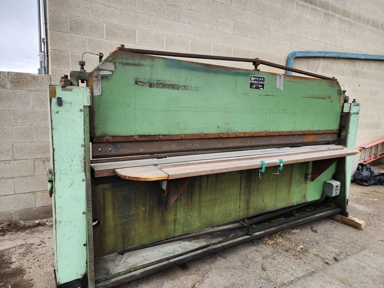 Used ROTO-DIE 10 Press Brake 1882 | Bud's Equipment Sales