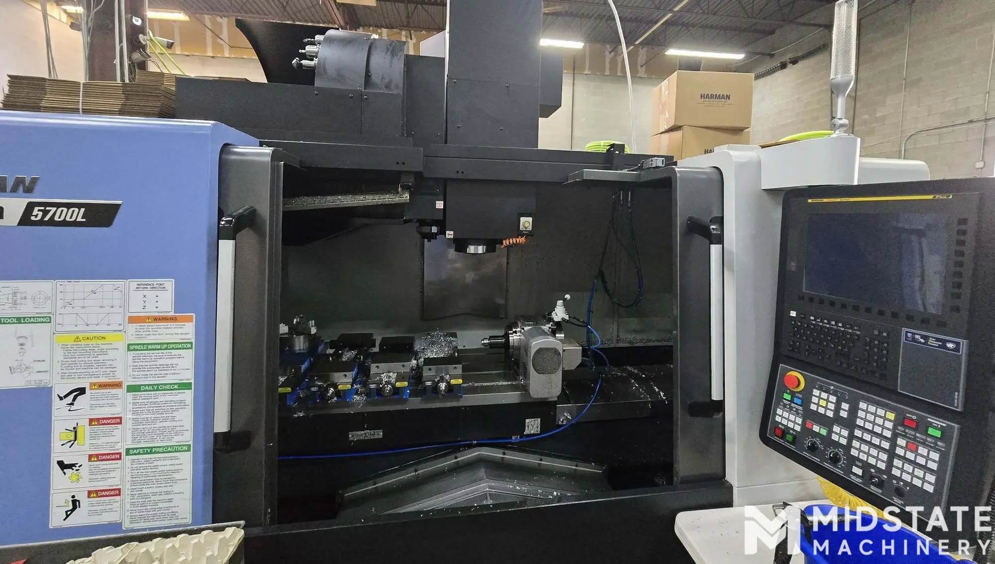 Used 2021 DOOSAN DNM 5700L Vertical Machining Centers 2832 | Midstate ...