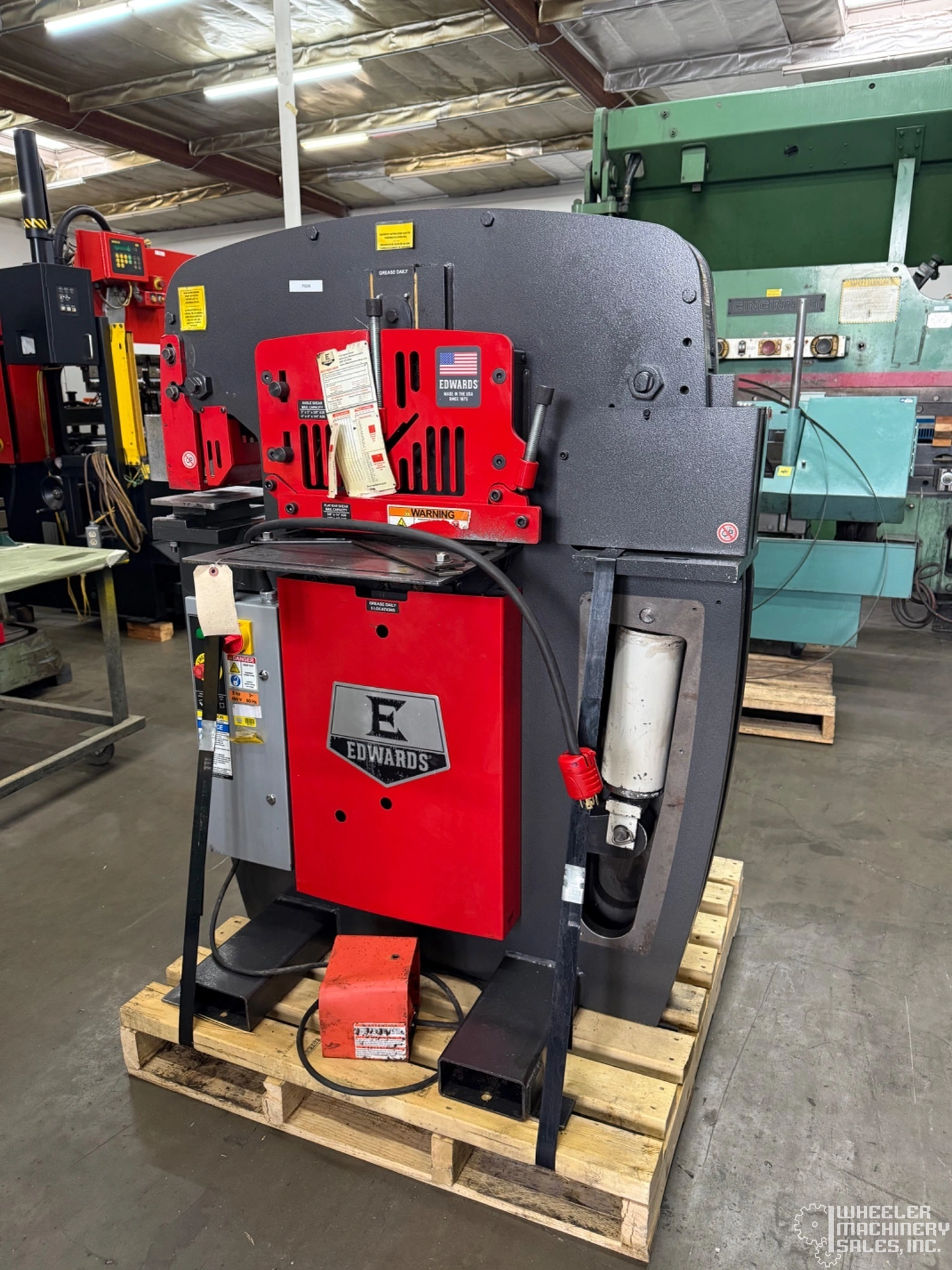 Used EDWARDS 55 TON IRONWORKER IRONWORKERS 7626 | Wheeler Machinery Sales