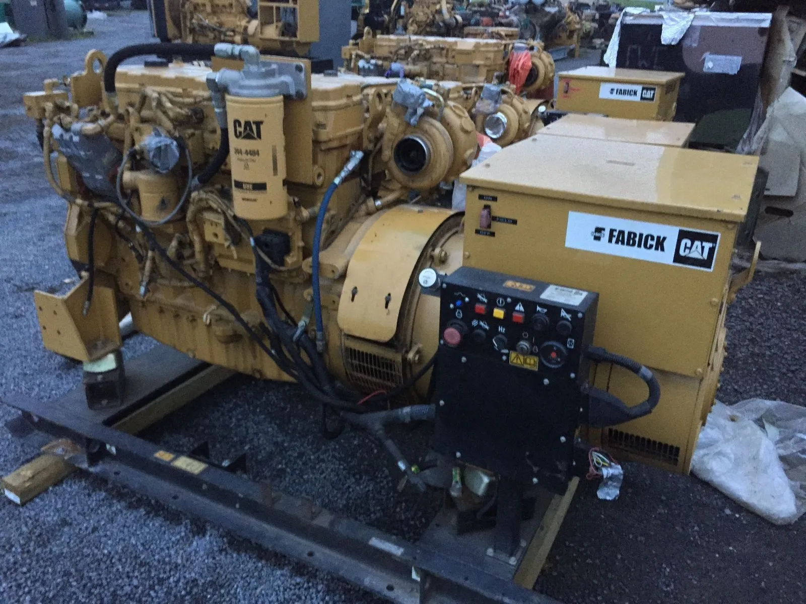 Caterpillar C9 Marine Diesel 175KW, 60Hz, 480V Generator Set (9 ...