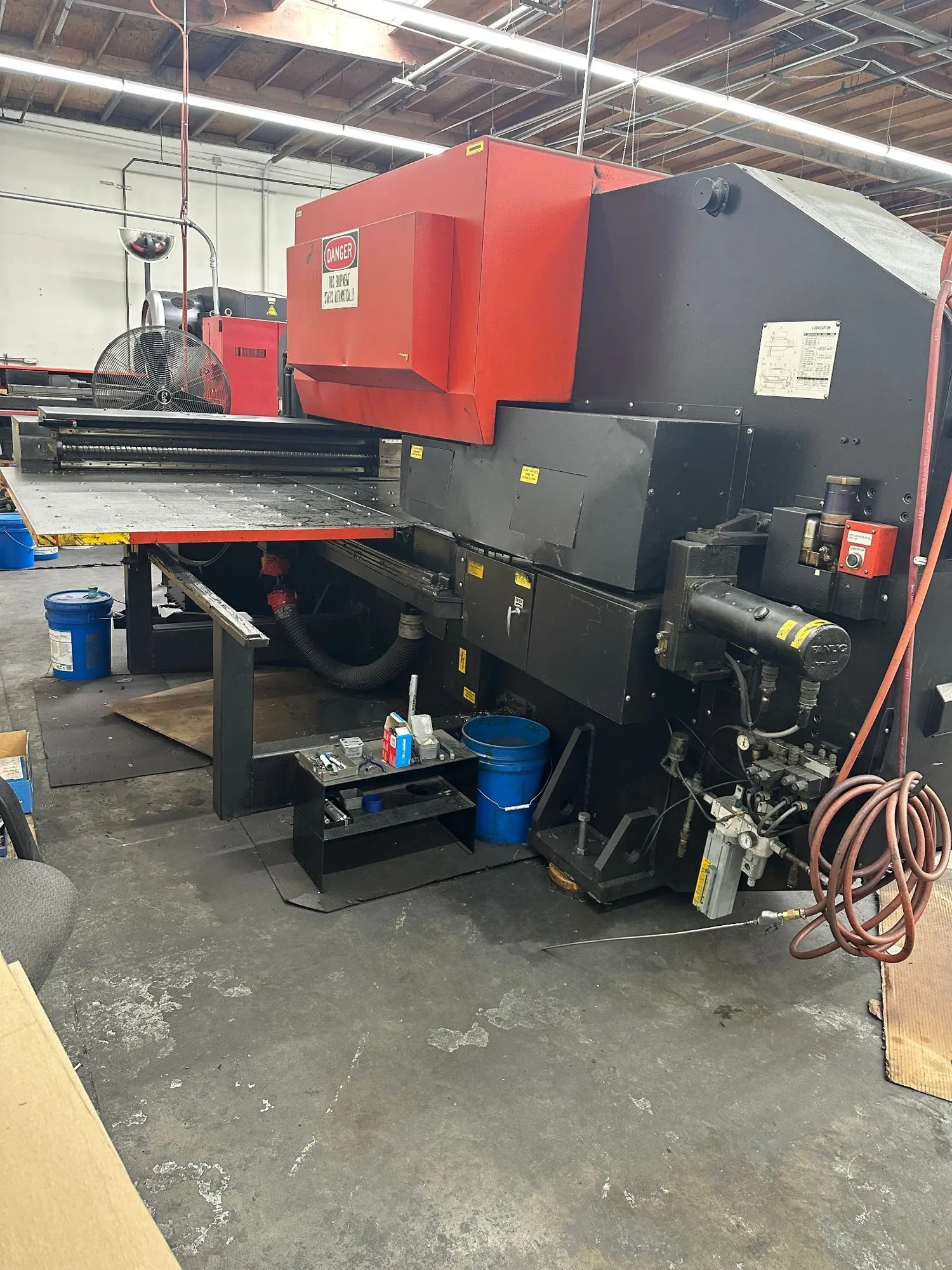 Used 1988 AMADA PEGA 357 30 TON TURRET PUNCH Punches, Fabricating 33793 ...