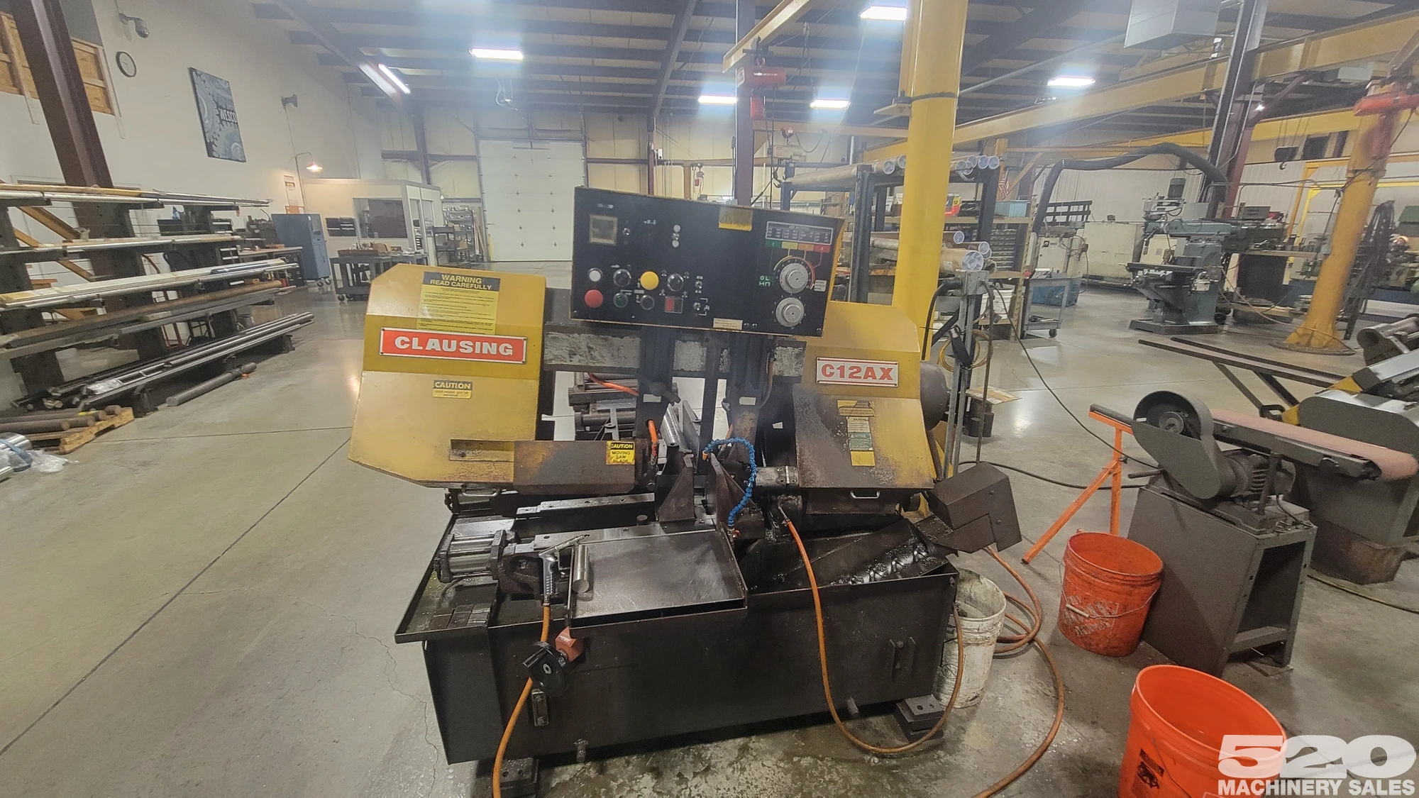Used CLAUSING C12AX Horizontal Band Saws 22757 | 520 Machinery Sales LLC