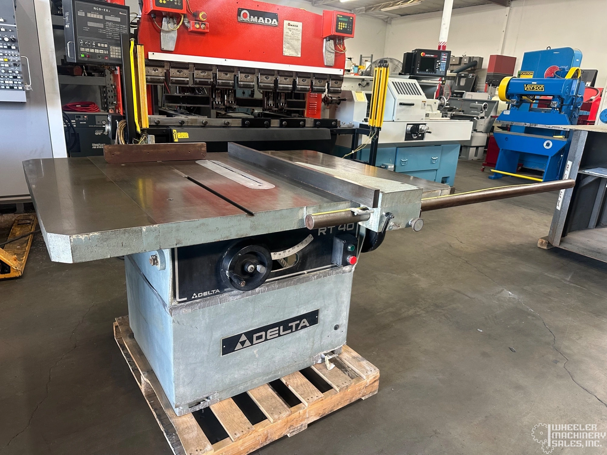 Used DELTA RT-40 SAWS, TABLE 7667 | Wheeler Machinery Sales