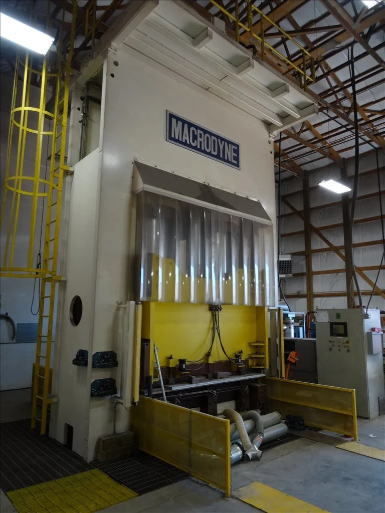 Used 2000 MACRODYNE WP-2500 Hydraulic Press 10091 | Universal Press ...
