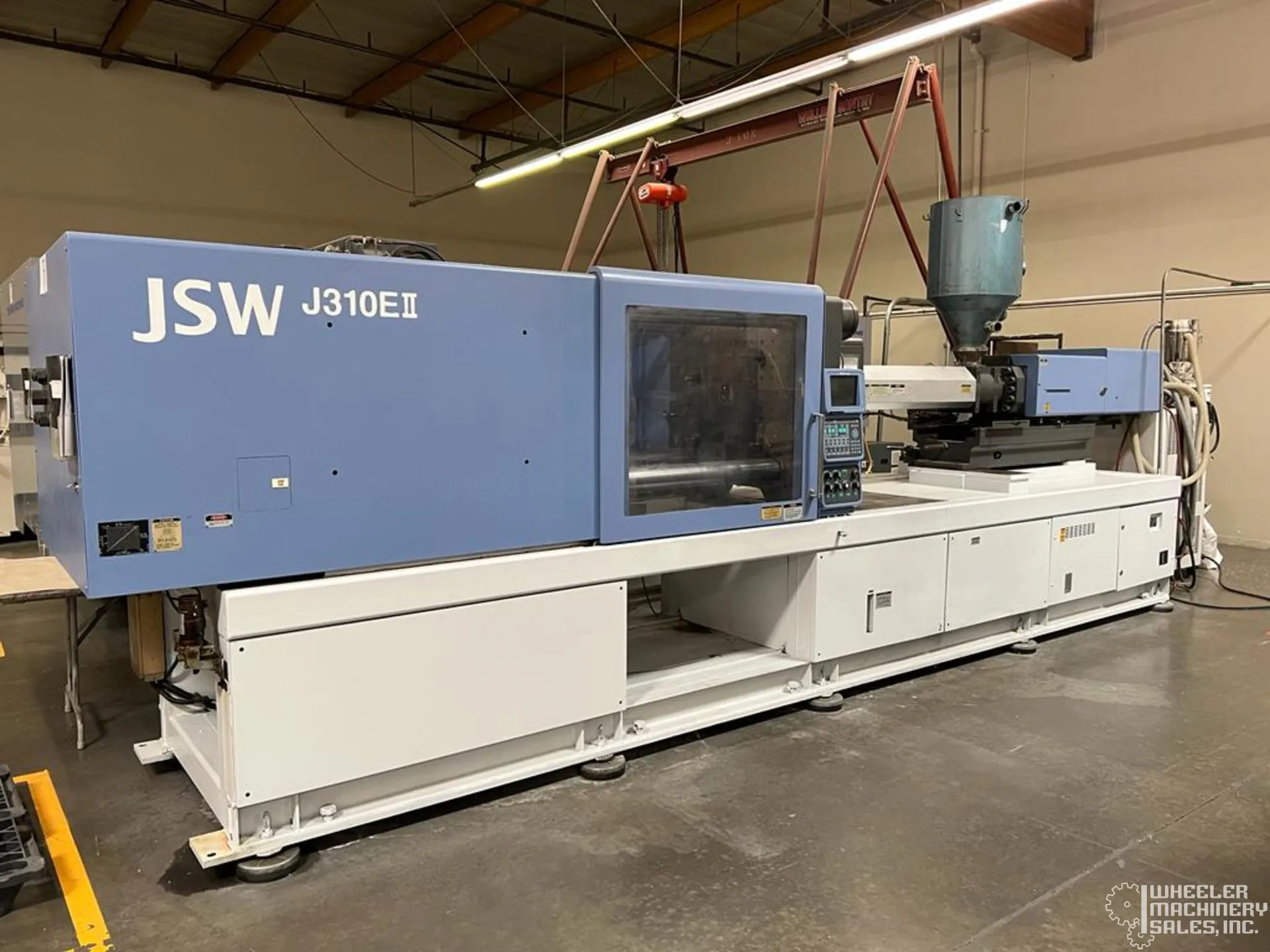 Used 1995 JSW J310EII INJECTION MOLDING, VERTICAL 6538 | Wheeler ...