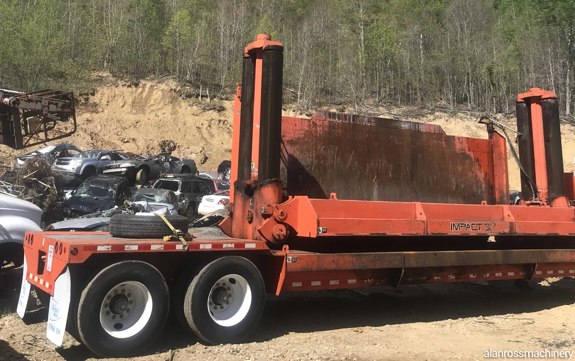 Aljon Impact V Used Portable Car Crusher | Alan Ross Machinery