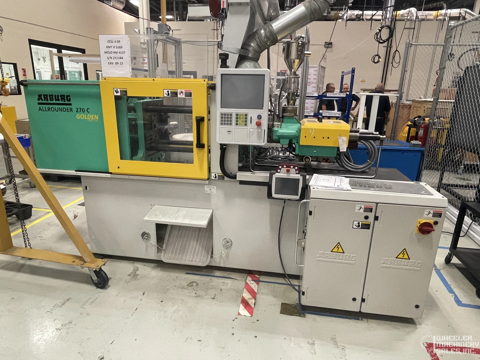 Used 2009 ARBURG ALLROUNDER 270C 400-70 GOLDEN EDITION INJECTION ...