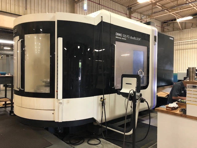 Used 2014 DMG MORI DMC 125FD DUOBLOCK Horizontal Machining Centers 7459 ...