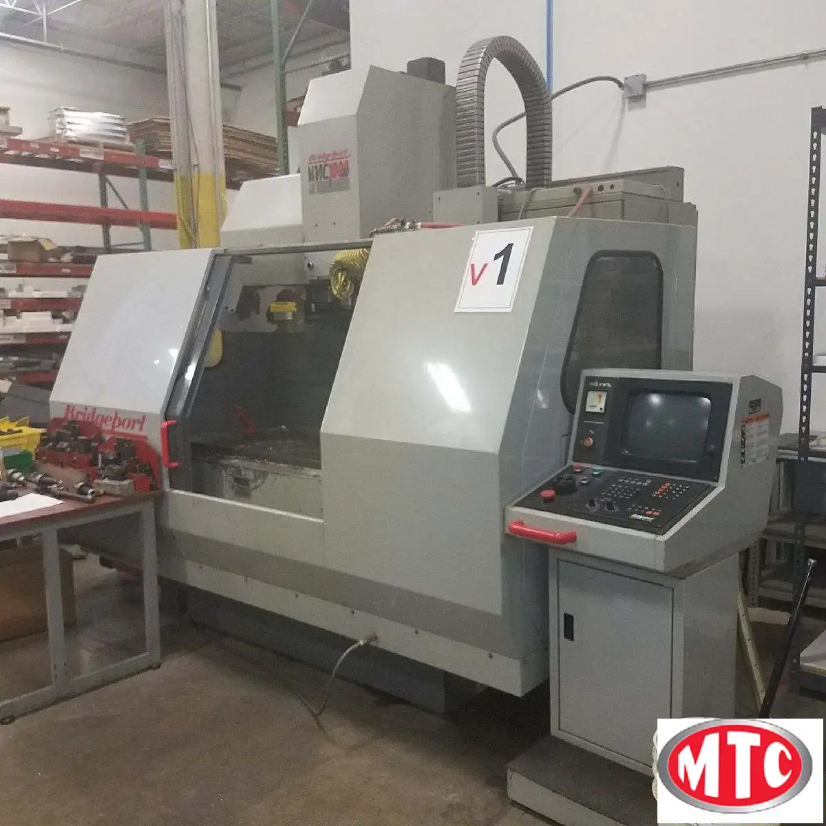 Used 1993 BRIDGEPORT VMC 1000 Vertical Machining Centers 3596 | Myers ...