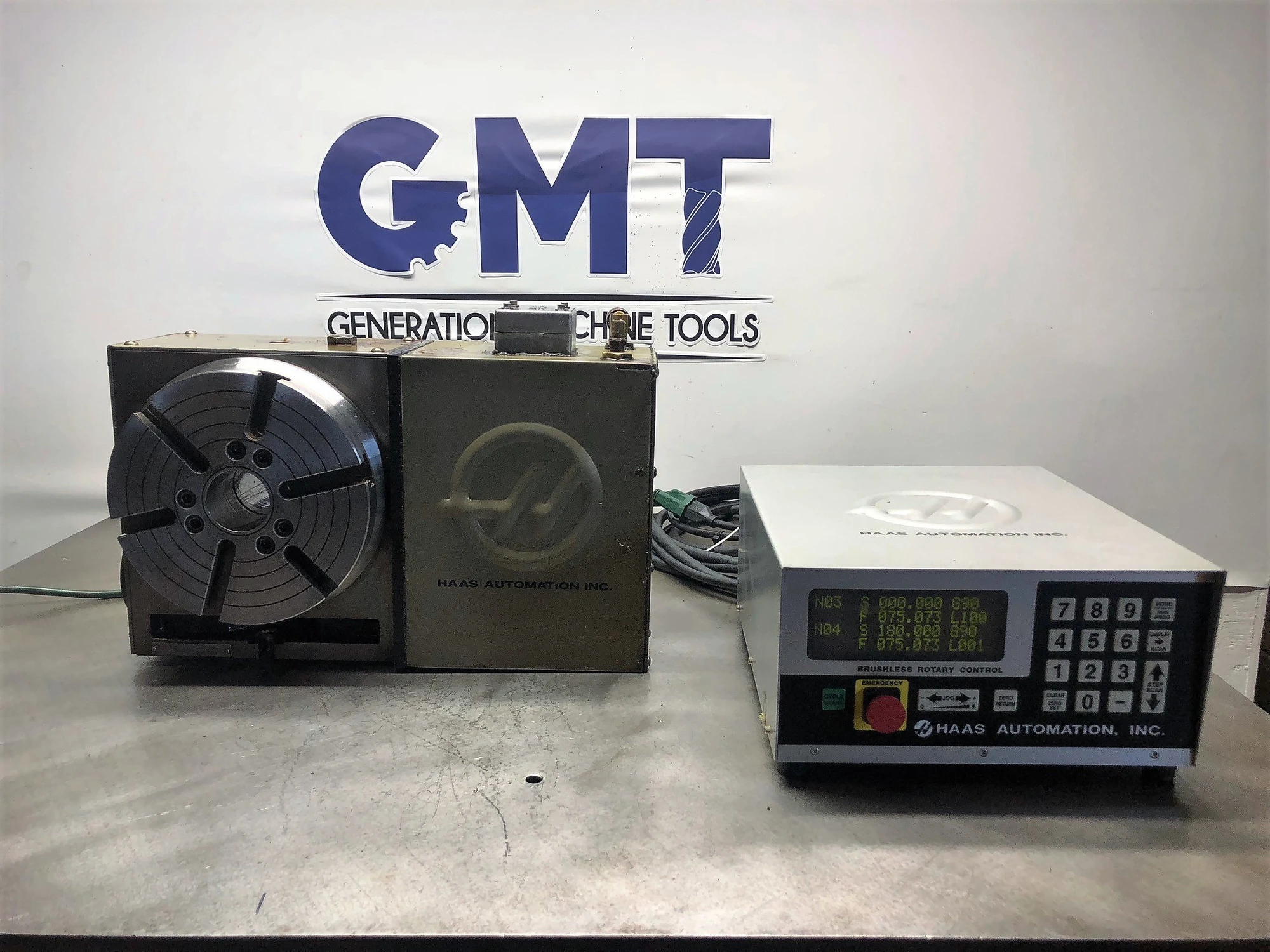 Used HAAS HRT210 Rotary Tables 4725 | GMT