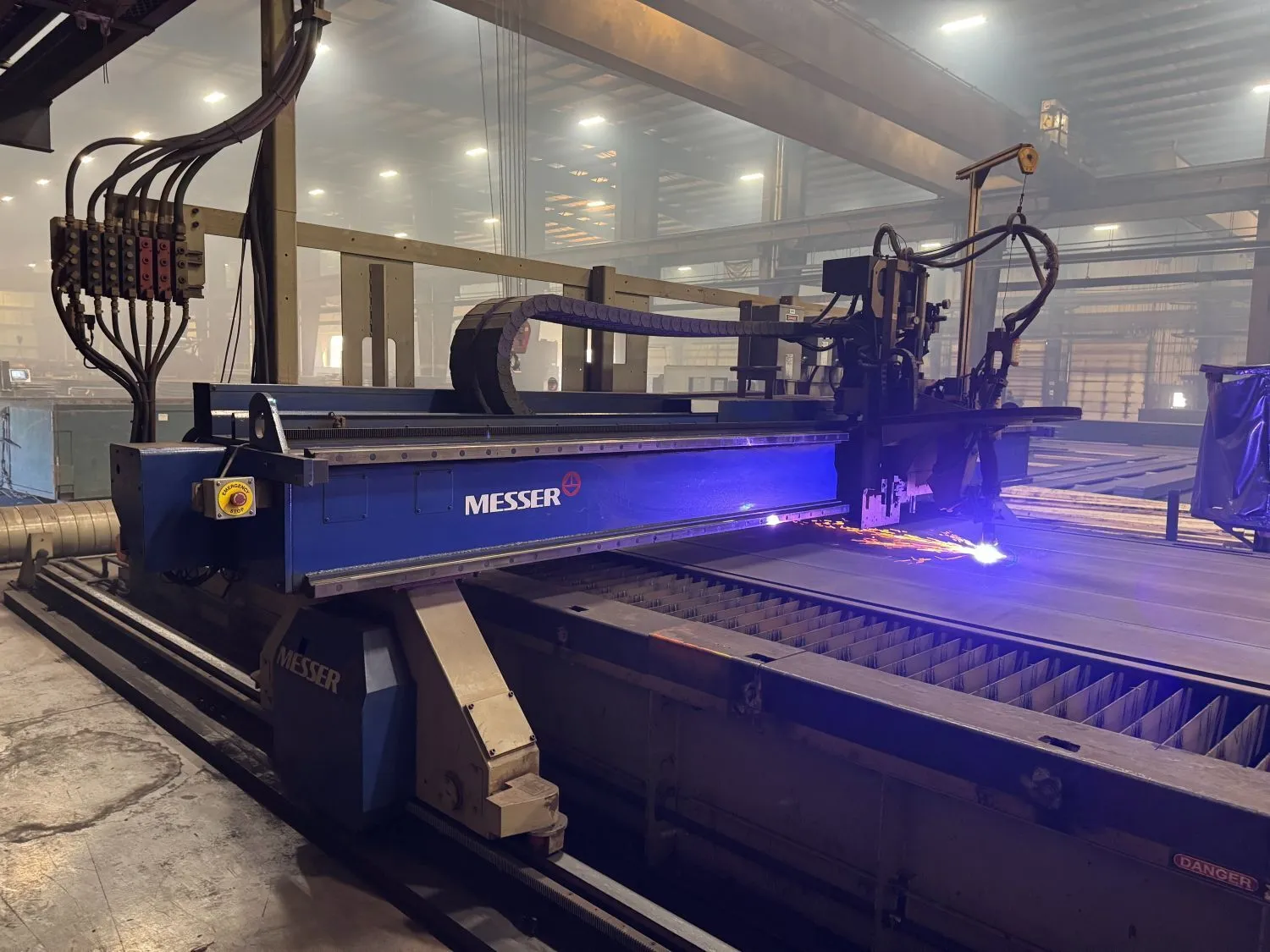 Used 2011 MESSER CUTTING SYSTEMS MPC2012 Plasma Cutting System R818 ...