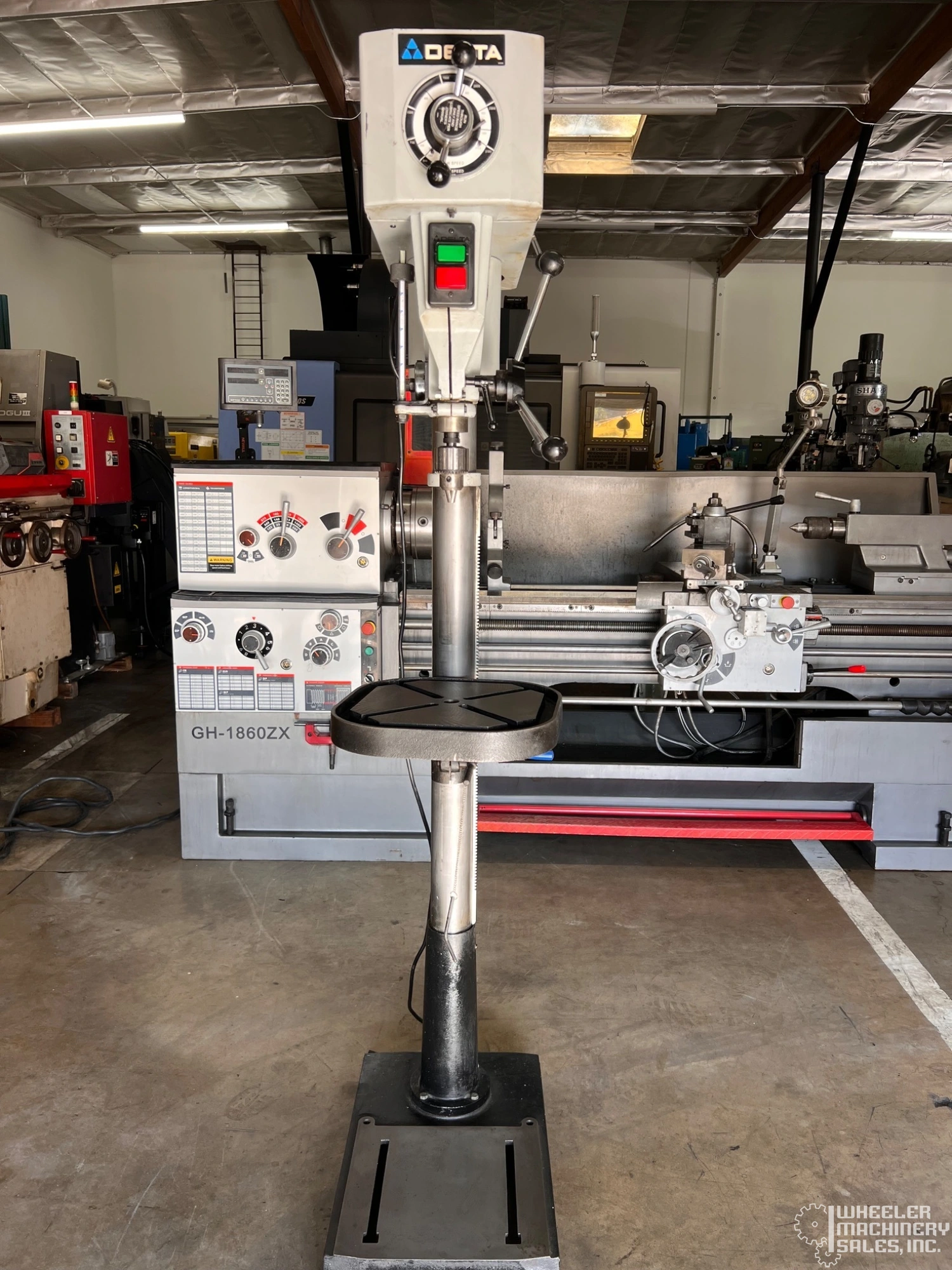 Used DELTA 17-965 DRILLS, HEAVY DUTY & SENSITIVE, VERTICAL, SINGLE ...