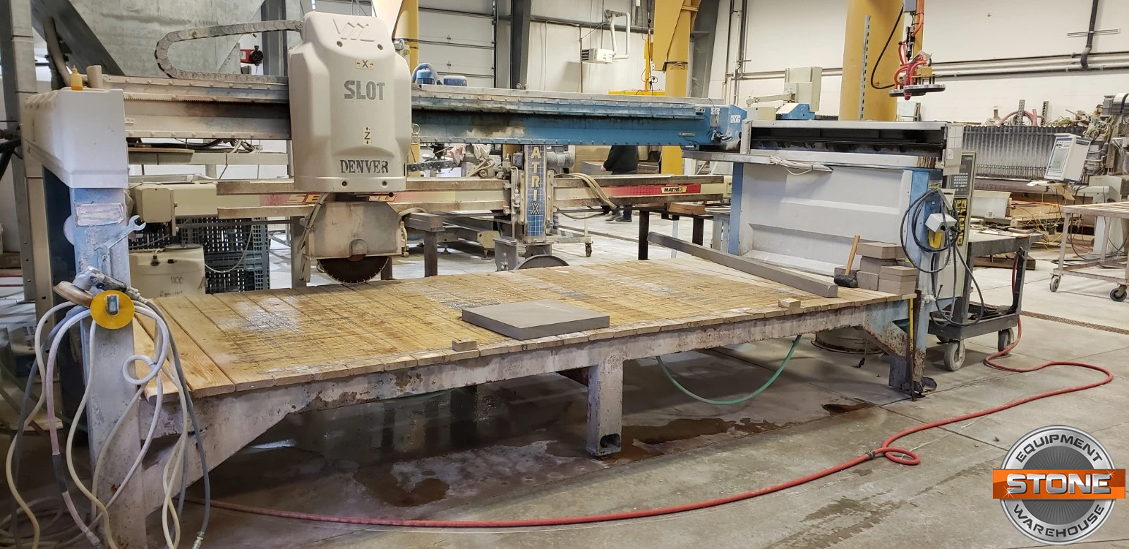 Used 2004 DENVER SLOT Bridge Saws 16141 | STONE EQUIPMENT WAREHOUSE