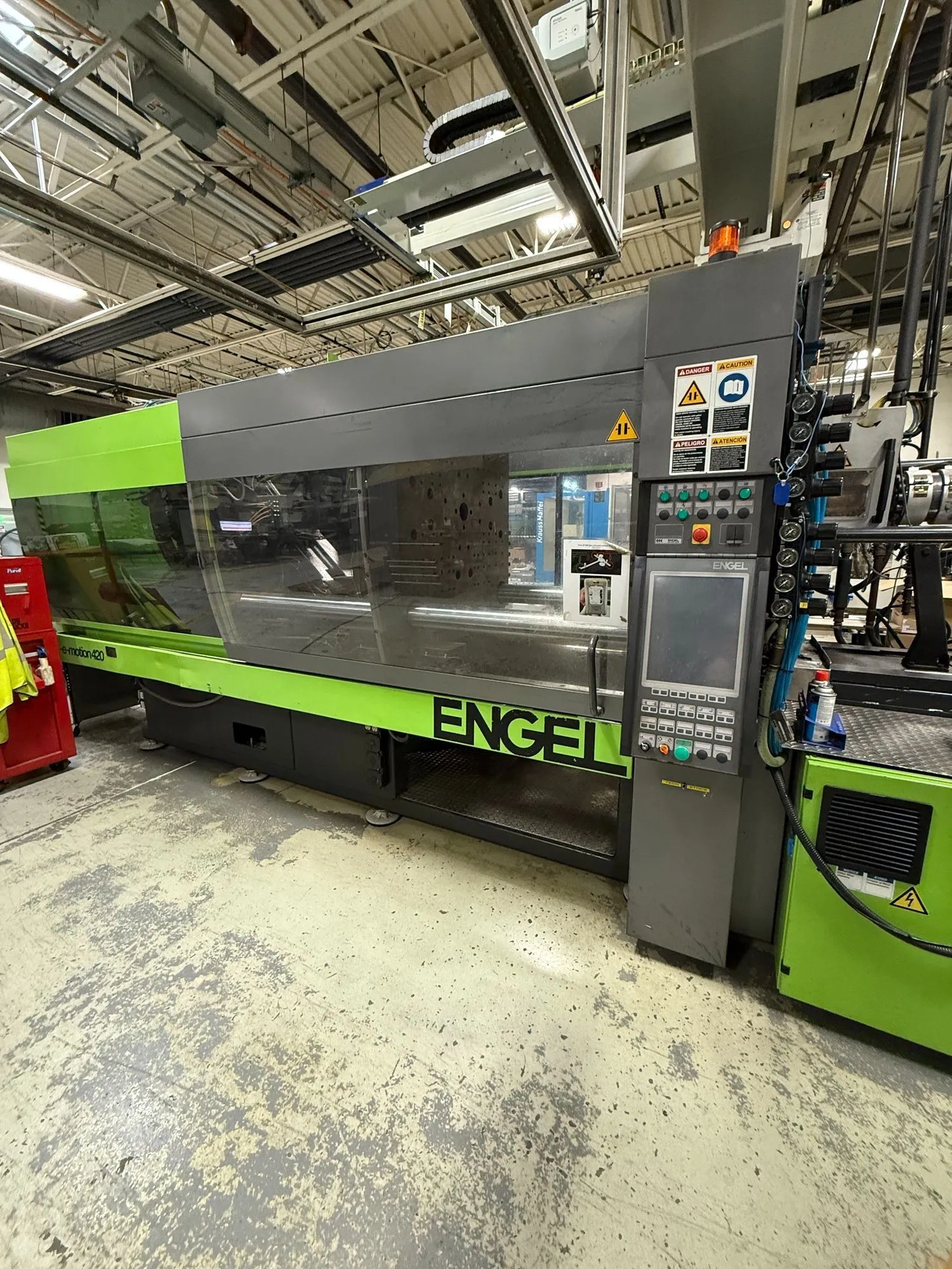 Used 2012 ENGEL e-motion 2440/420 T US Horizontal Plastic Injection ...