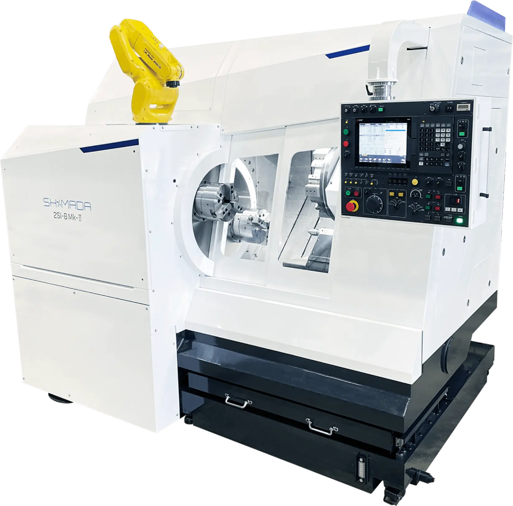New SHIMADA 2 SI-8 Mk- II CNC Lathes | ACI Machine Tool Sales