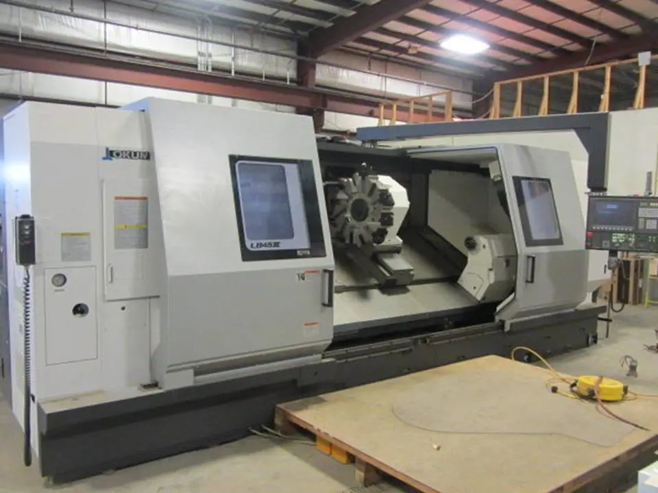 Used 2014 OKUMA LB45II BIG BORE Lathes CNC, 2-Axis & 3-Axis 7029 | USED ...