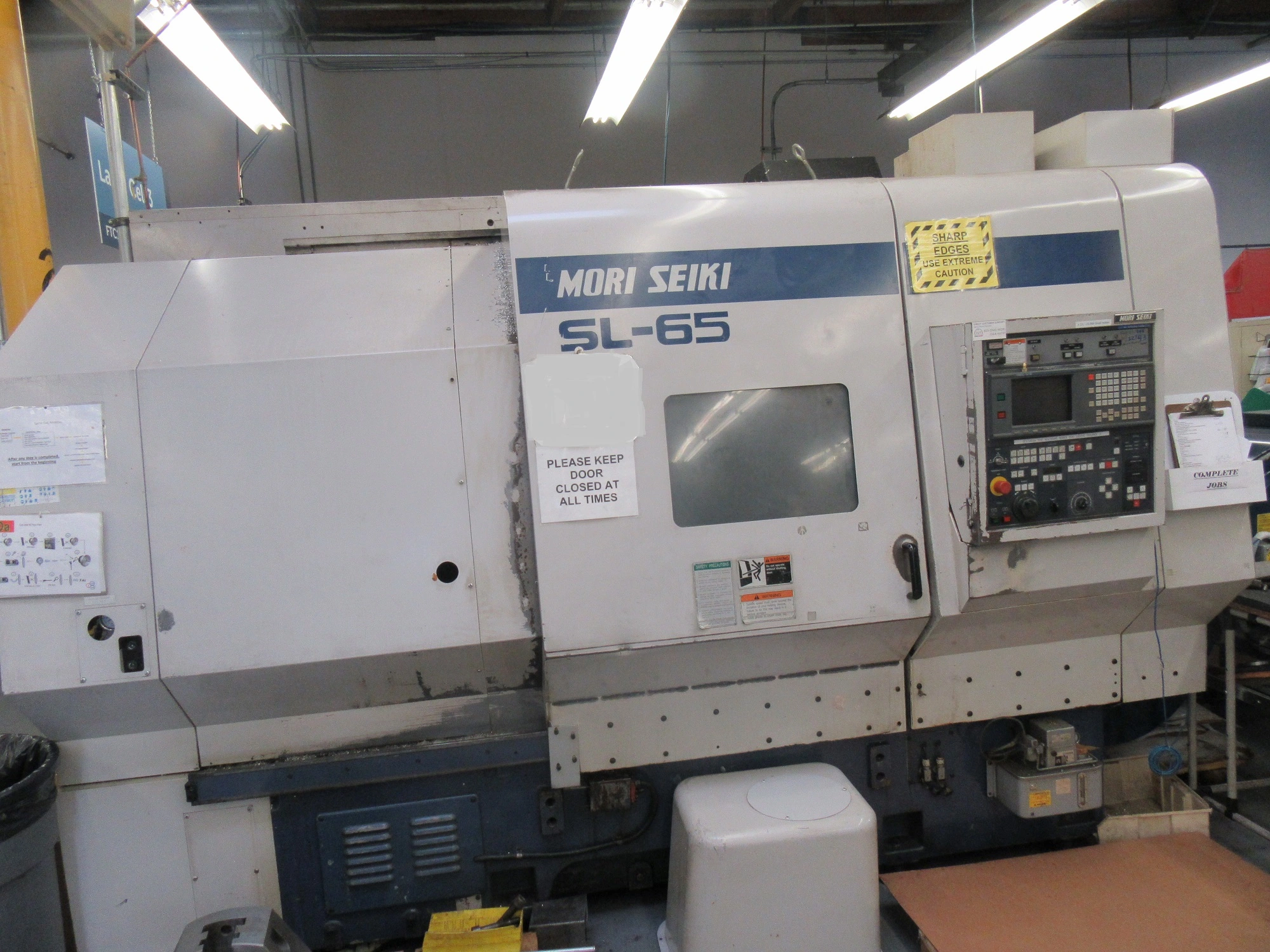 Used 1999 MORI SEIKI SL-65A Lathes CNC, 2-Axis & 3-Axis 8446 | USED CNC ...
