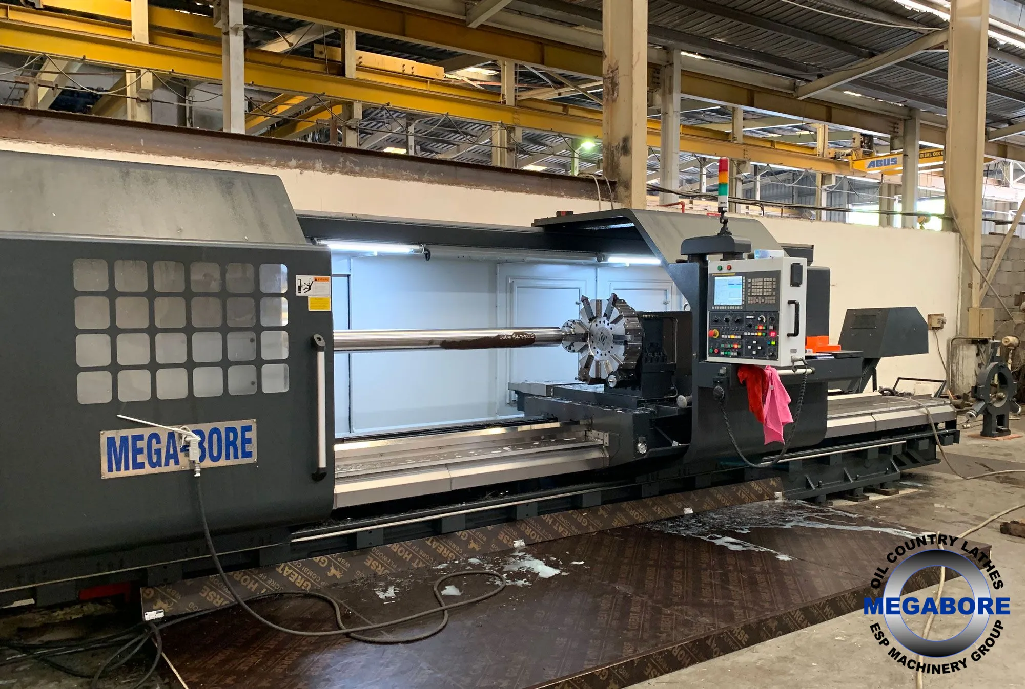 Megabore LD with 16 inch Hollow Spindle | ESP Machinery Australia Pty Ltd