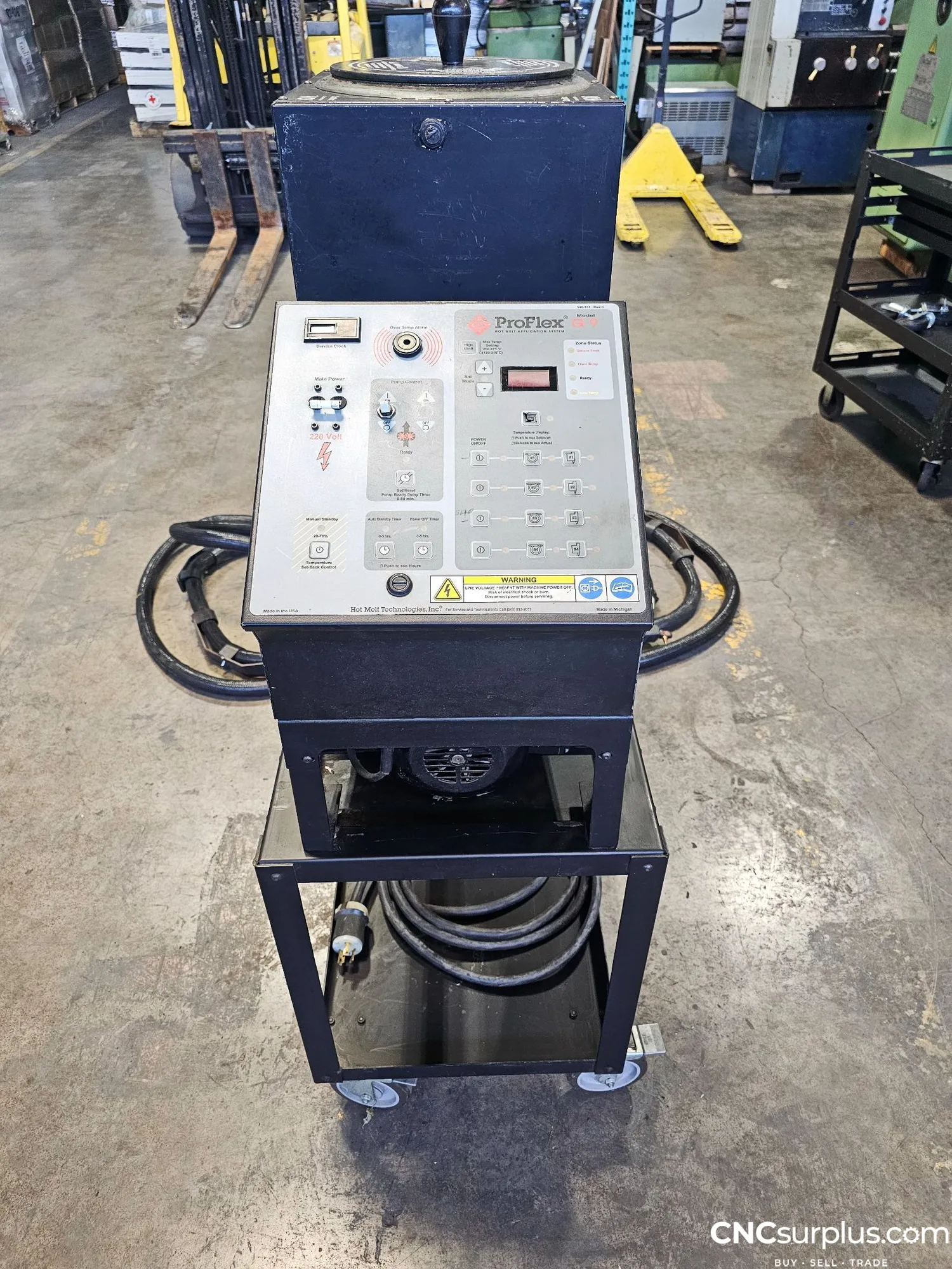 Used HOT MELT TECHNOLOGIES PROFLEX G9 Glue Machines 13859 | CNCsurplus