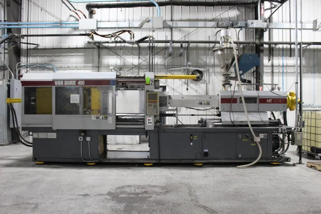 Used VAN DORN 400-HT-60F HS INJECTION MOLDING MACHINE 104117 | Levy ...