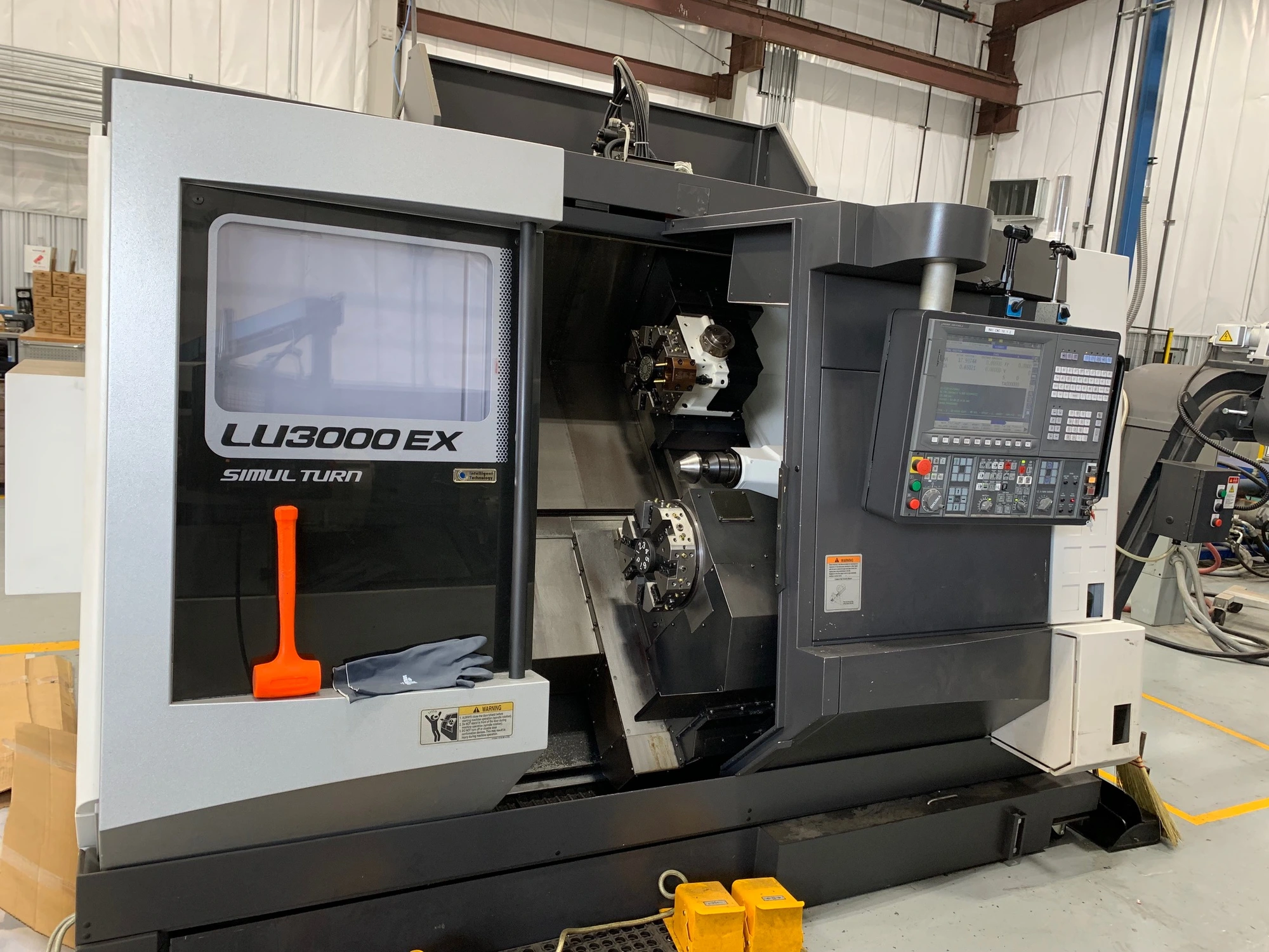 Used 2017 OKUMA LU3000 EX-600 CNC Lathes 9012 | Used Machine Hub