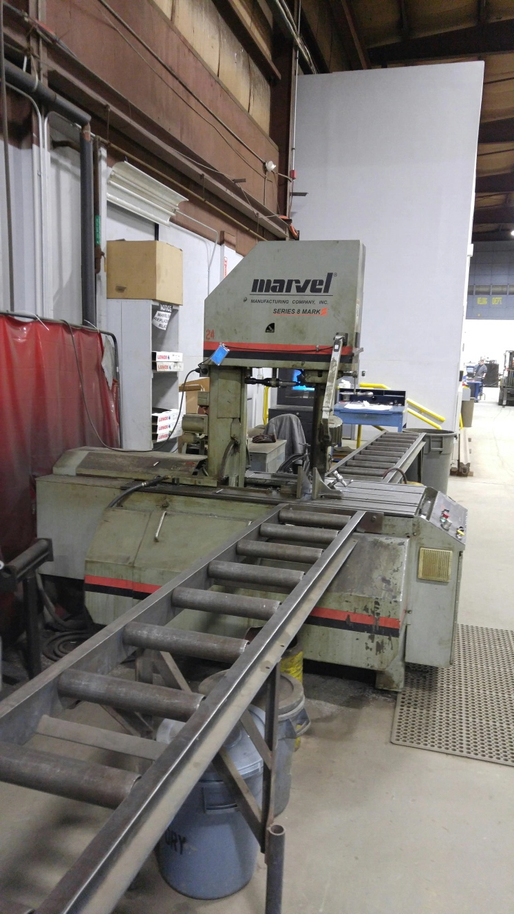 Used 2008 MARVEL SERIES 8 MARK III Vertical Band Saws 10122 | Universal ...