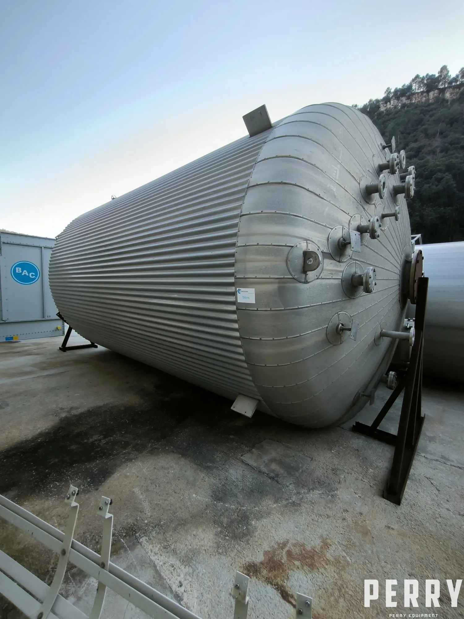 Used STAINLESS STEEL JACKETED TANK 50,000 litre Stainless Steel Tanks ...