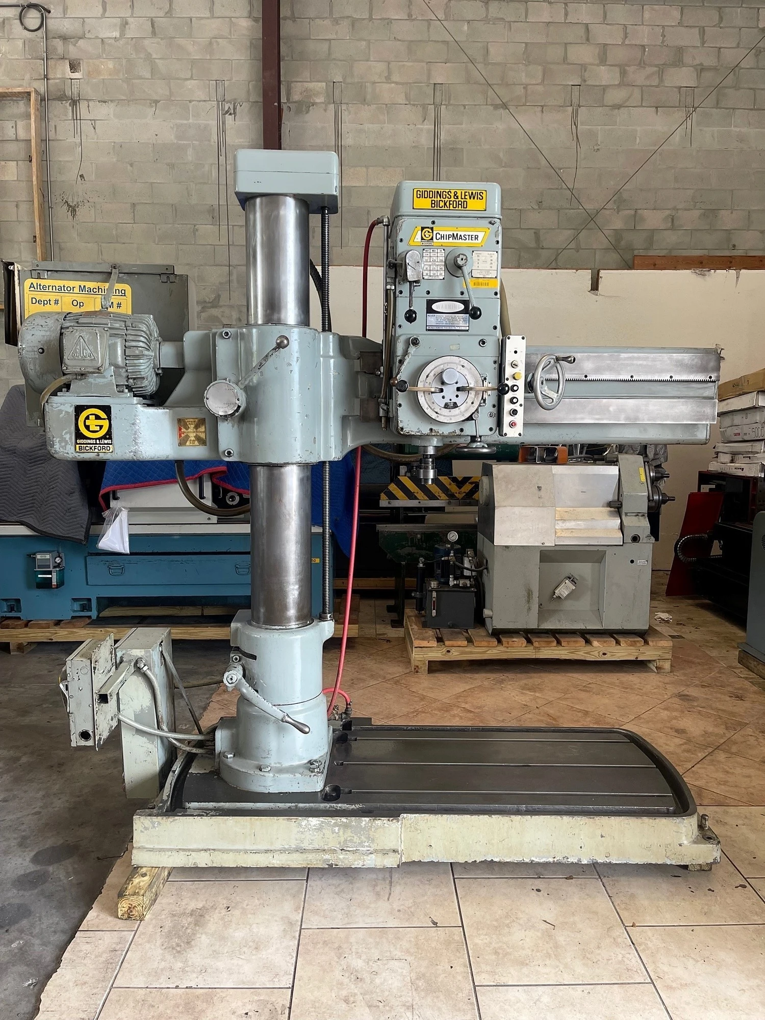 Used GIDDINGS & LEWIS Chipmaster 951 Drill 5710 | GMT