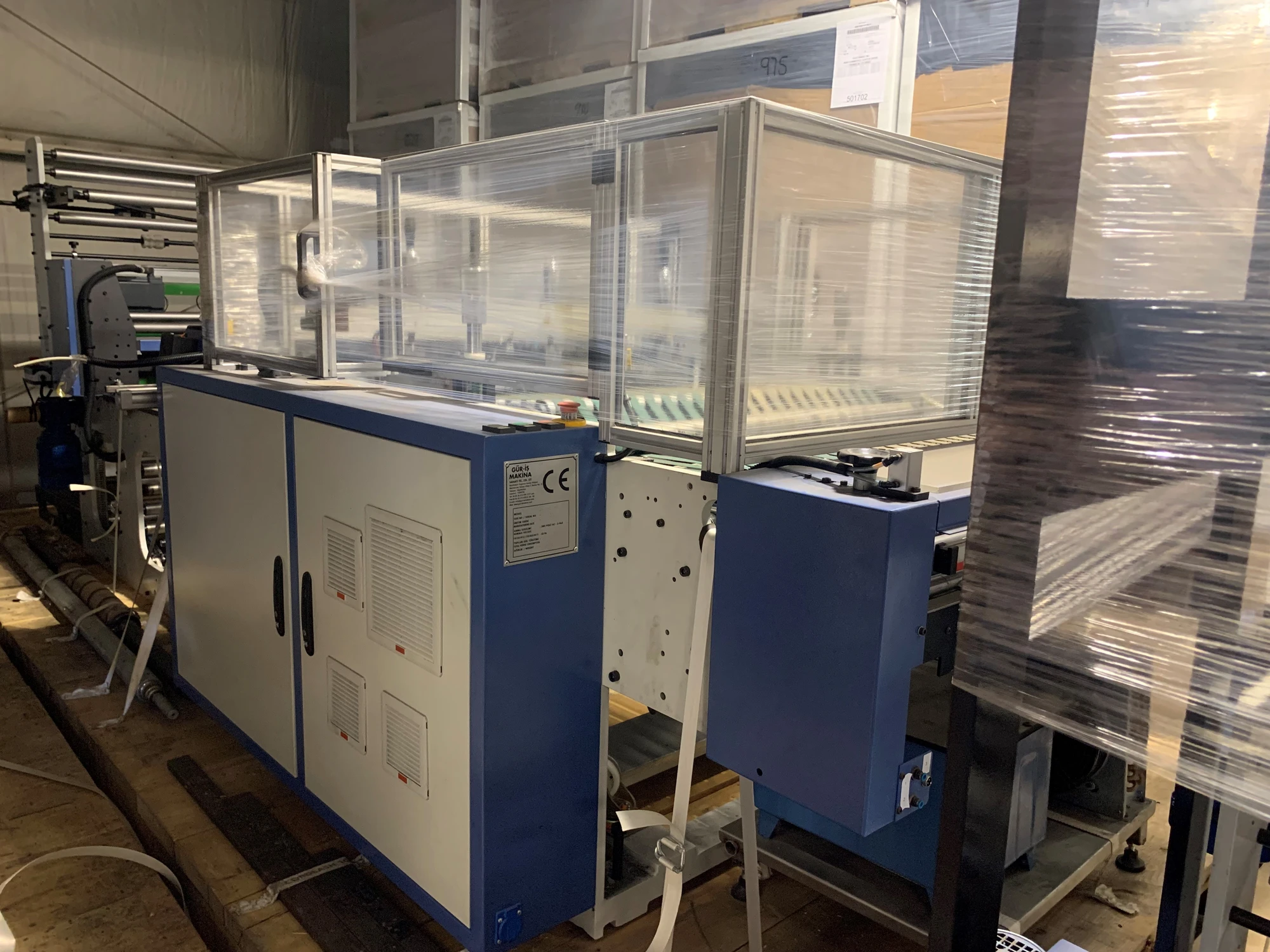 Used 2020 GUR-IS TY-1050 MT SIDEWELD BAG MACHINE Bag Machines, sideweld ...