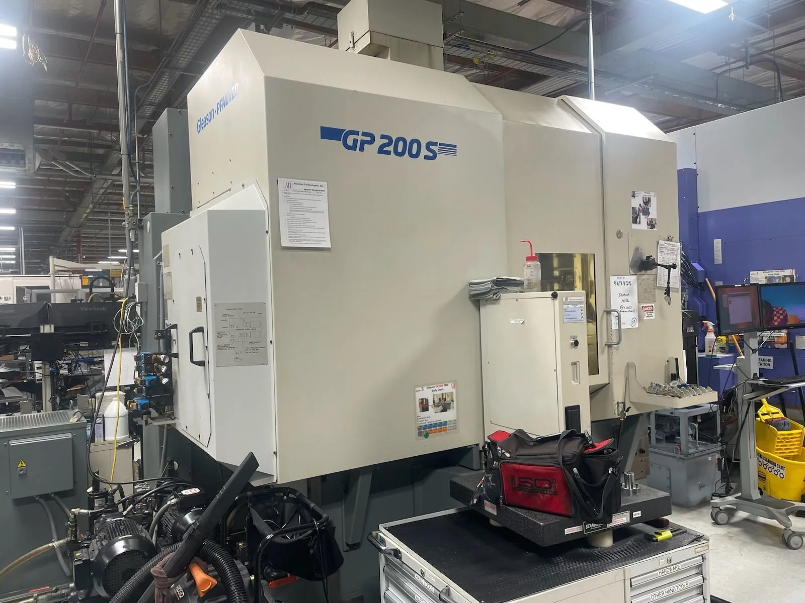 Used 2000 GLEASON PFAUTER GP200S GEAR SHAPERS CNC 16634155 | Piselli ...