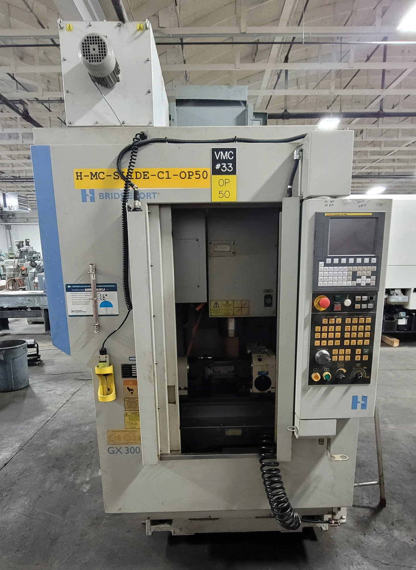 Used 2012 HARDINGE BRIDGEPORT GX300 CNC, Machining Centers 1855 ...