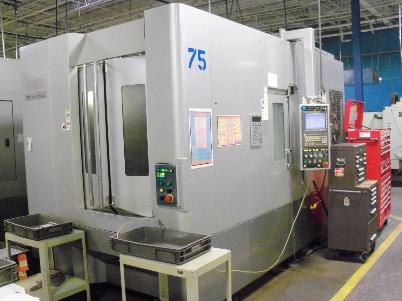 Used 2006 NTC ZH4000 CNC HORIZONTAL MC Machining Centers, Horizontal ...