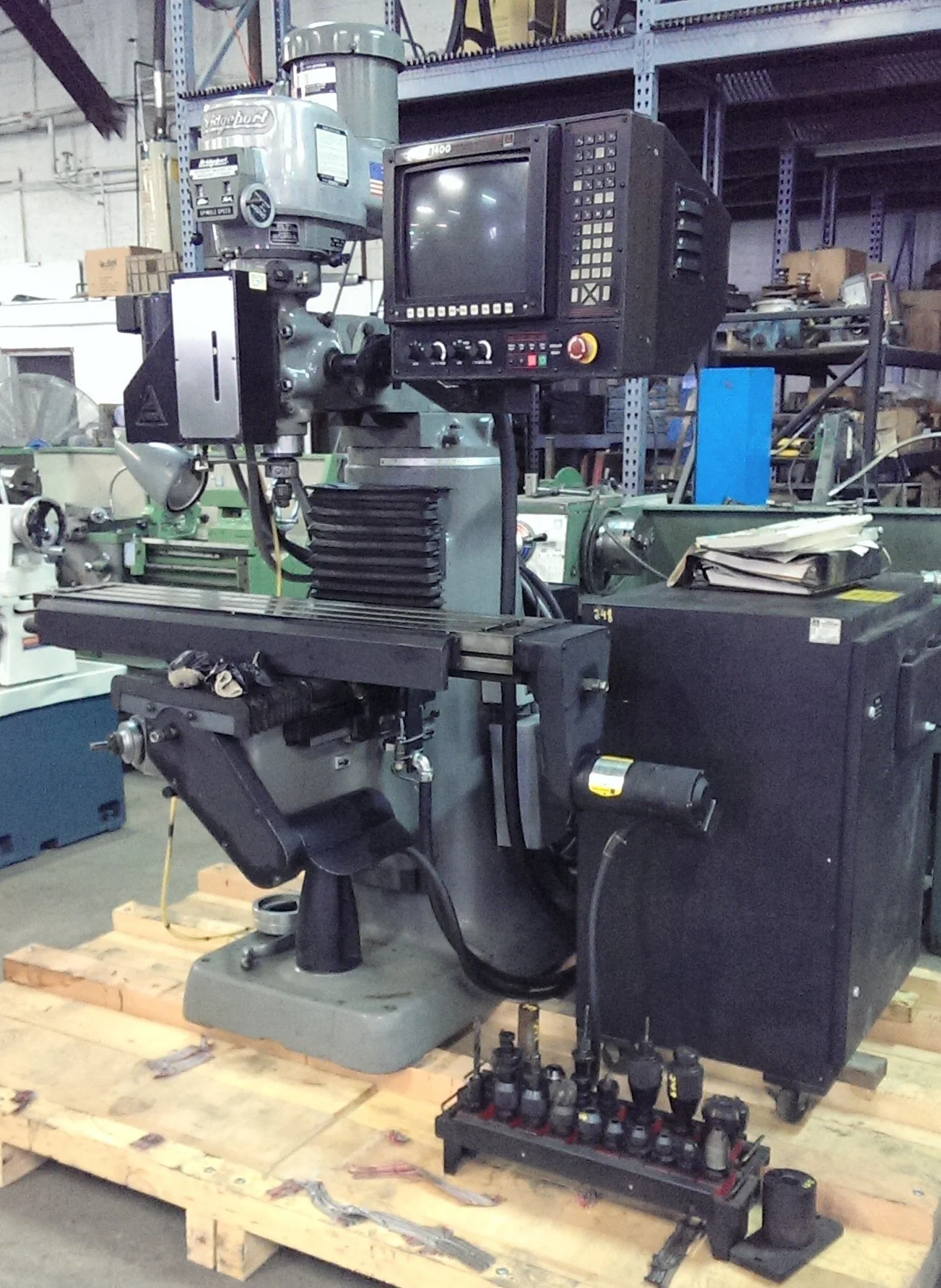 Used BRIDGEPORT Mills, Vertical / CNC 3244 | Cleveland Machinery Sales ...