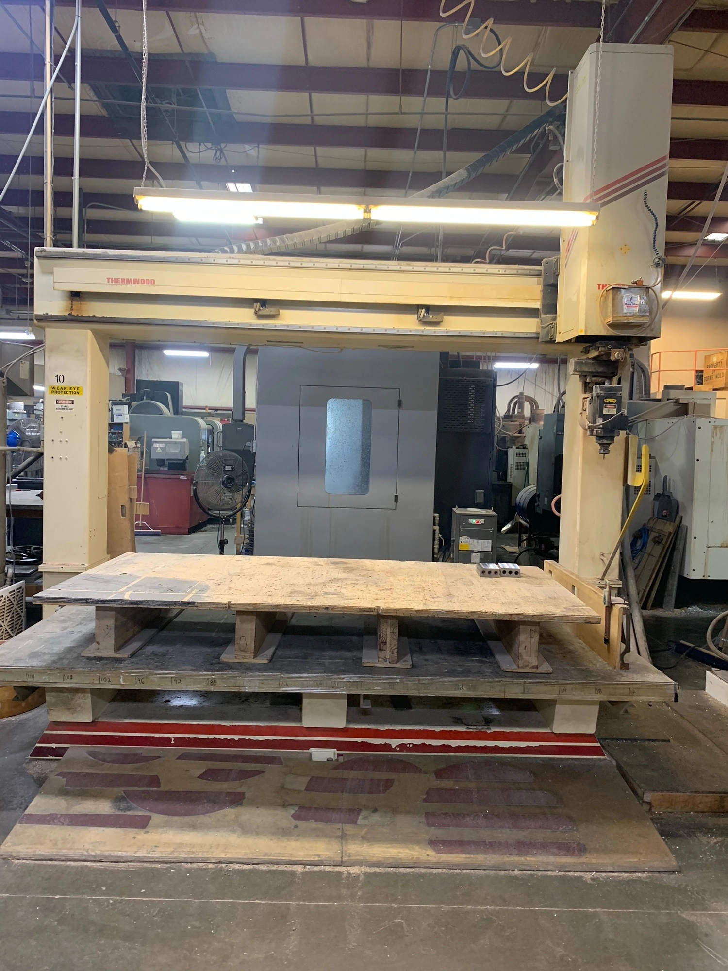 Used 2002 THERMWOOD C67 Used 5 Axis CNC Routers 202749 | PlastiMach Corp