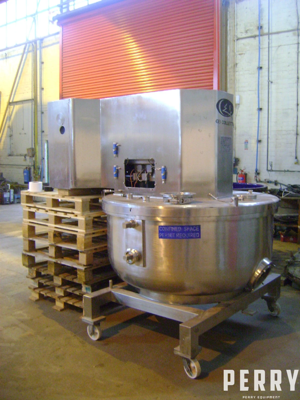 Used COLLETTE Gral1200 Mixer Intensive Pharma L0848-02 | Perry Equipment